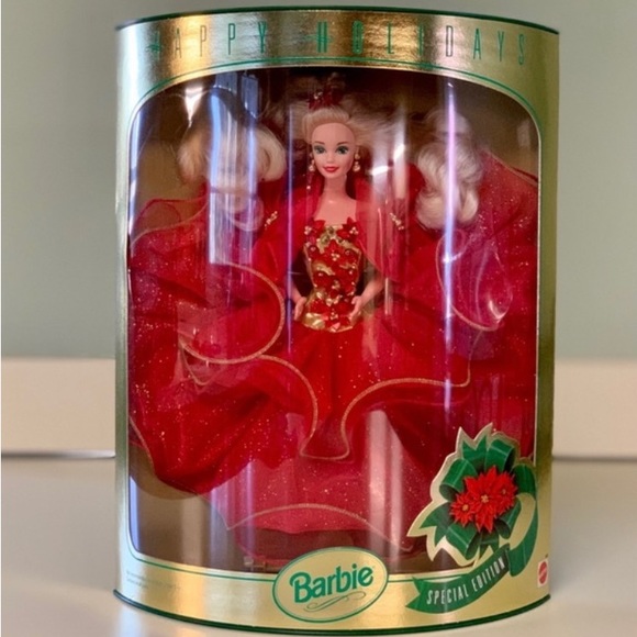 Mattel | Toys | Retired Happy Holidays Special Edition Barbie 993 Doll ...